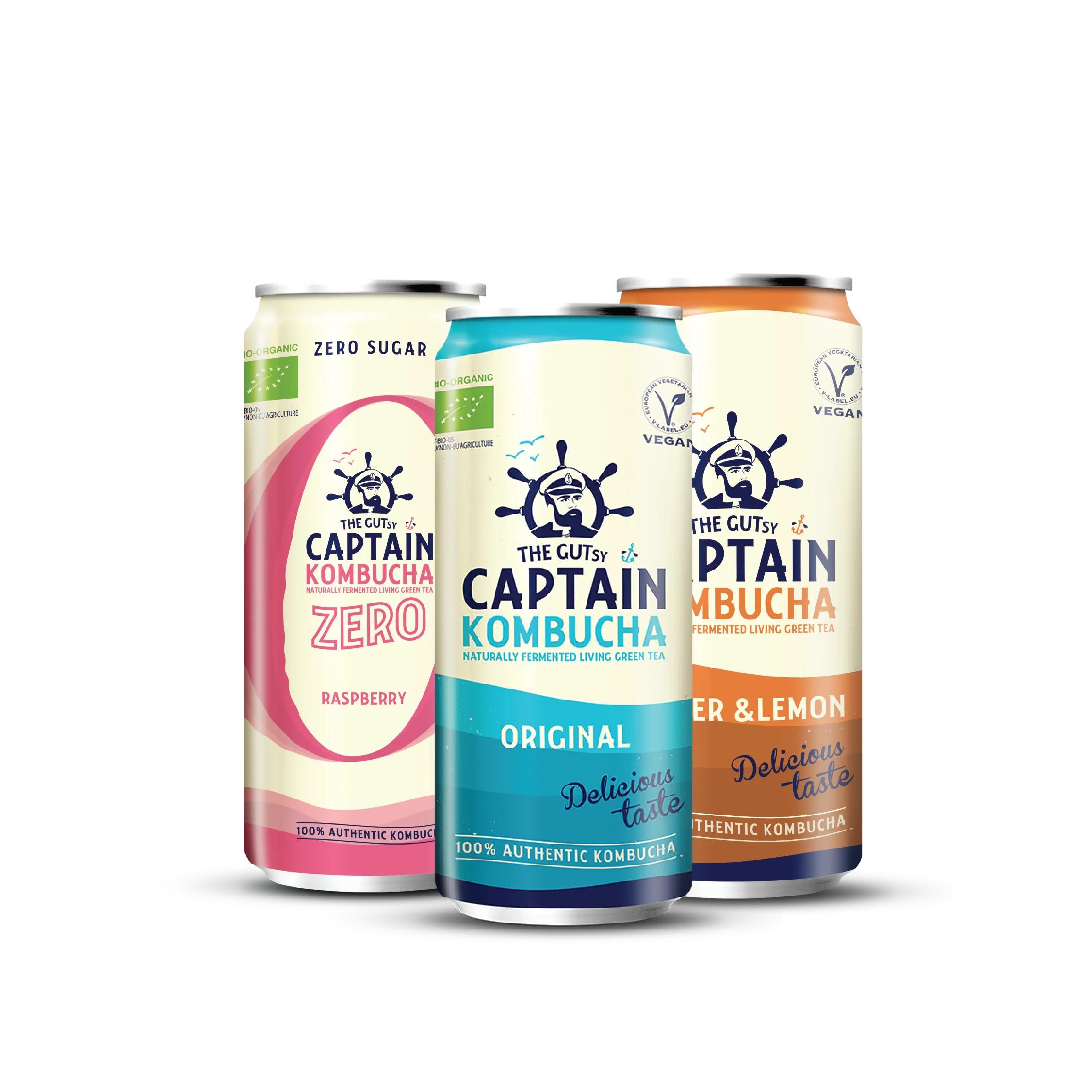 KOMBUCHA CANs – GUTsy Captain EU Shop